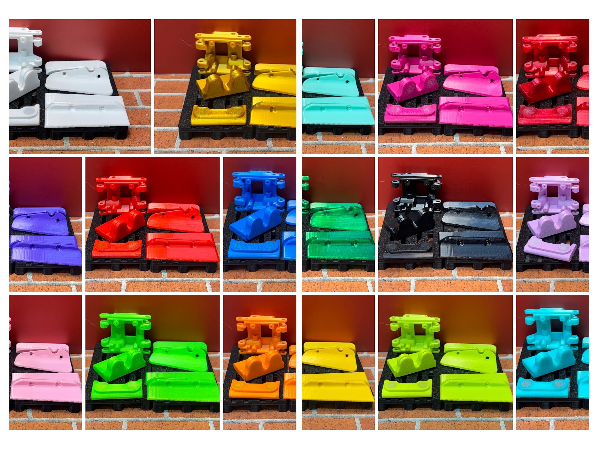 RNDRC V3+ PETG Plastics !!(YOU WILL NEED RAILS TO MAKE THIS A KIT)!!